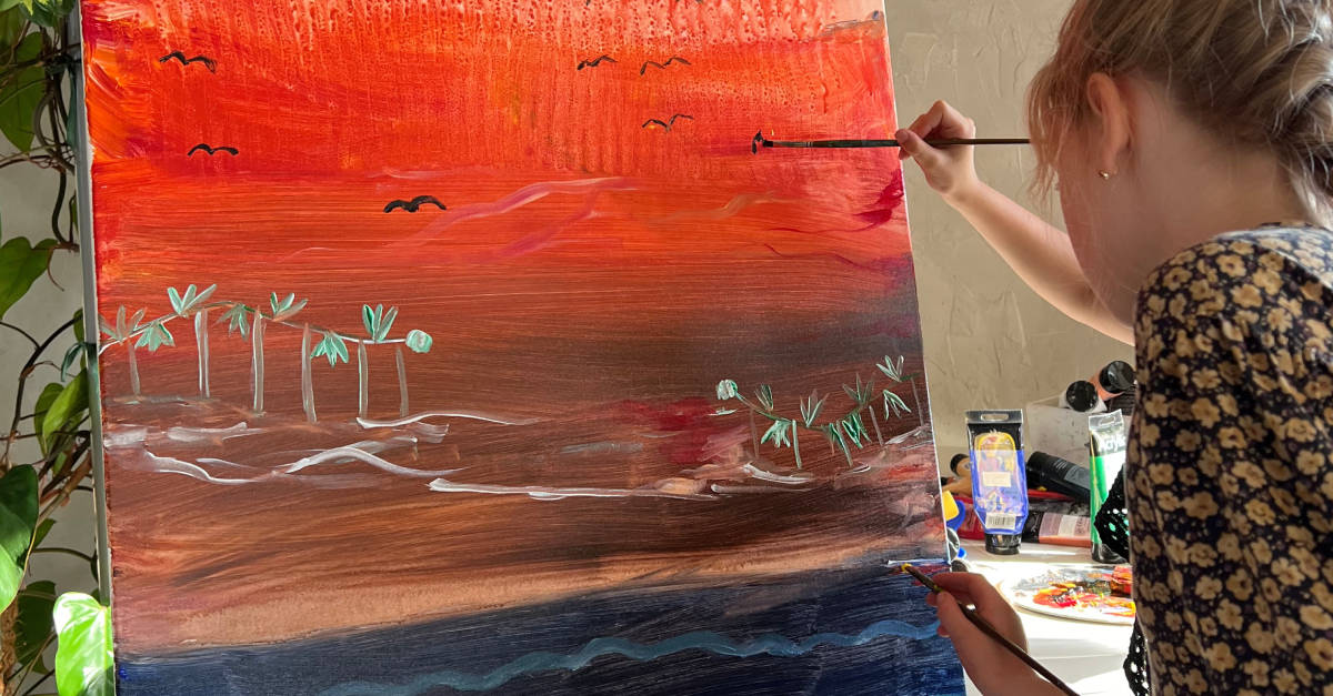 Bendro paveikslo tapymo dirbtuvės 1–5 asm. - Noriu Noriu Noriu